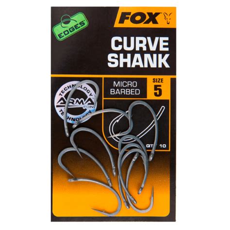 Крючки карповые FOX Curve Shank купить с доставкой в Москве и России ...
