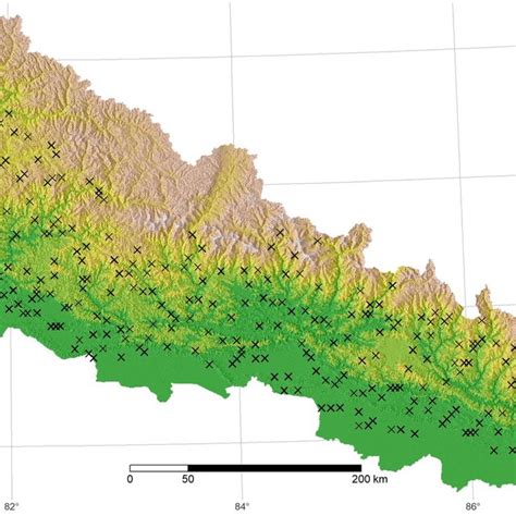 The Distribution Of Field Inventory Plots With Observations Of Soc