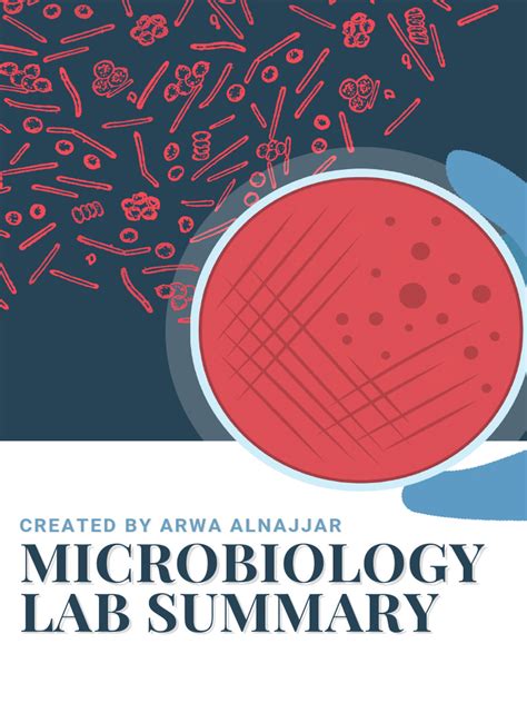 Microbiology Lab Summary 1729395572 Pdf Medical Specialties