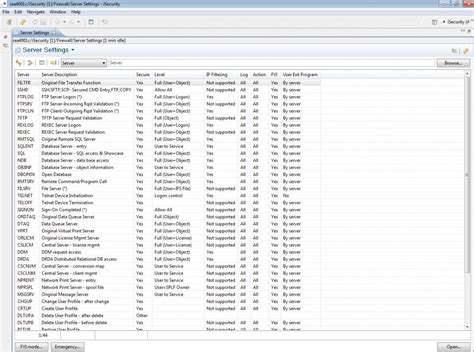 IBM I Firewall Software Exit Point Monitoring For AS ISeries SEA