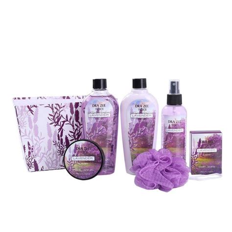 Draizee Spa Basket For Women W Refreshing Lavender Fragrance Skin Car