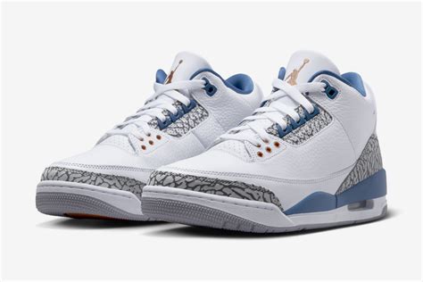 에어 조던 3 레트로 화이트 앤 트루 블루 오피셜 이미지 And 출시 일정