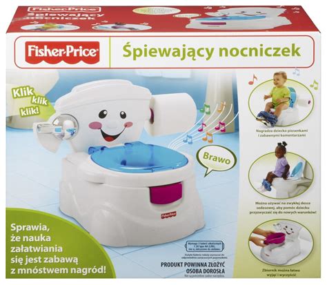 Fisher Price Baby Gear Śpiewający Nocniczek Interaktywny Nocnik Dla