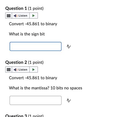 solved convert −45 861 to binary what is the sign bit a
