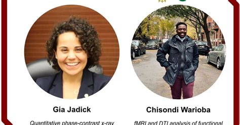 Chisondi Warioba And Gia Jadick Receive The Nsf Graduate Research Fellowship Phd Program In