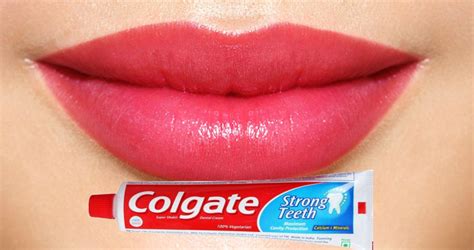 Use Colgate for red lips Colgate formula कलगट गलब हठ pink lips