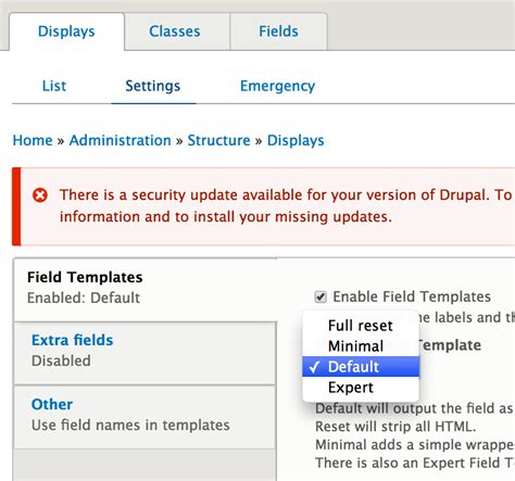 major features from display suite that are not in current release of