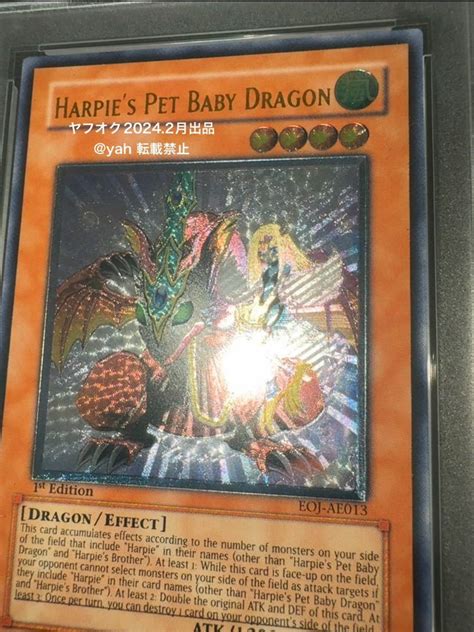 Yahooオークション 1円スタート 遊戯王 Psa10取得 ハーピィズペット