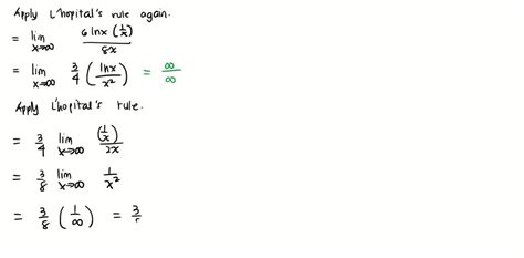 Solved Evaluate The Following Limits Using Lhopitals Rule When