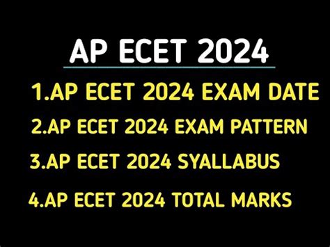 AP ECET EXAM DATE AP ECET EXAM PATTERN AP ECET SYALLABUS AP ECET UPDATES