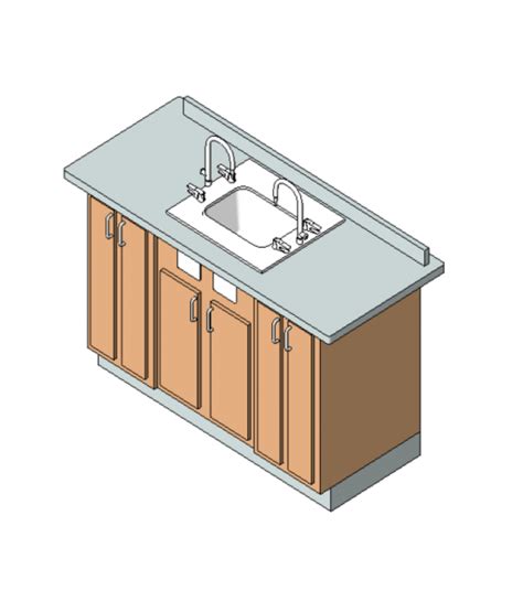 Science Lab Workbench Revit Block Cadblocksfree Thousands Of Free