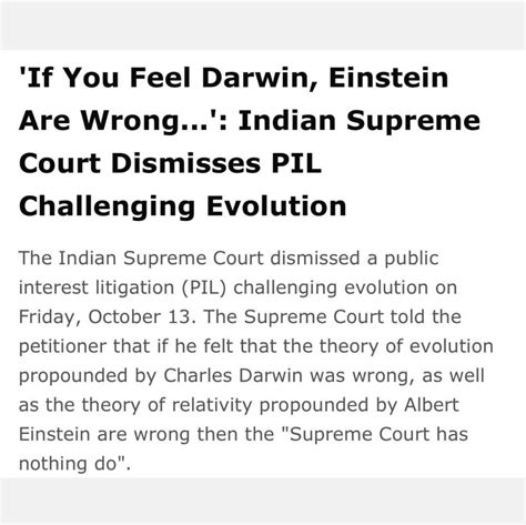 Pil Against Scientific Theories In Supreme Court Rscienceisdope