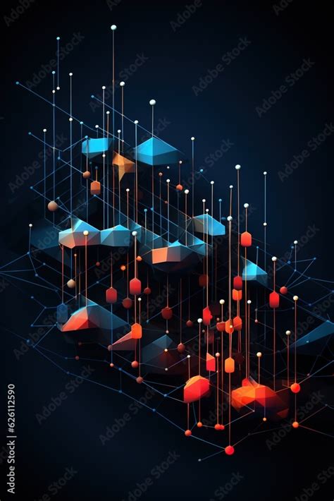 Abstract Data Visualizationbook Cover Insightful Data Visions