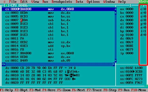 Debug Programma Assembler Con Tasm Funlab