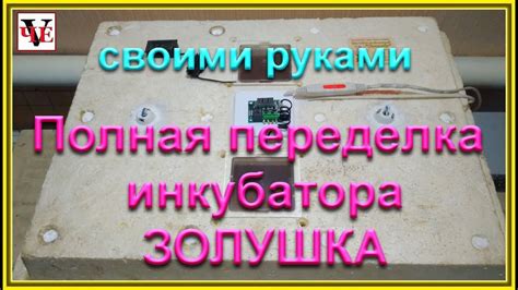 Полная переделка инкубатора ЗОЛУШКА своими руками - YouTube