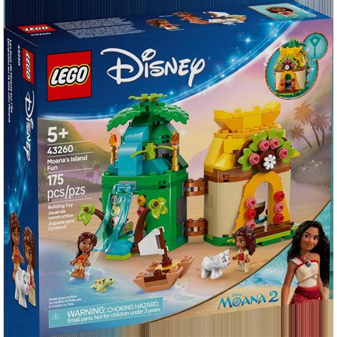 Lego Disney Diversion En La Isla De Moana 43260 Pe