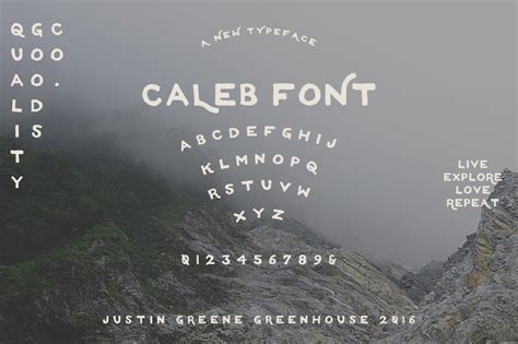 Caleb Font Free Dafont Free