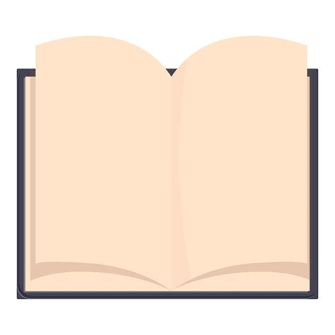 Vector De Dibujos Animados De Icono De Libro Abierto Digital Leer En