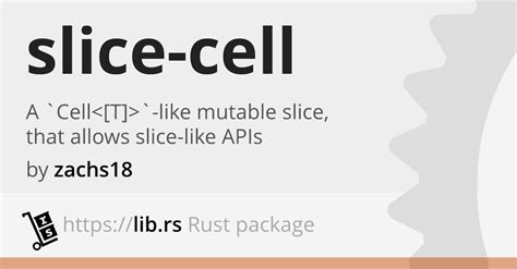 Slicecell Rust Lib Rs