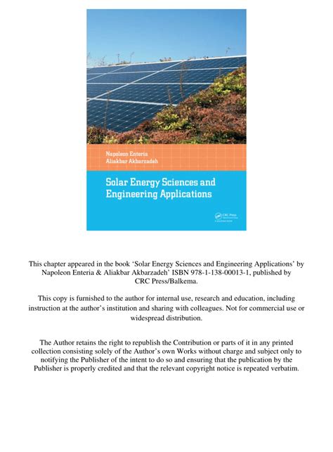 Pdf Solar Driven Advanced Oxidation Processes For Water Decontamination And Disinfection