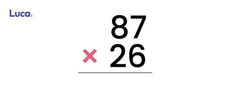 ¿cómo Se Realiza El Algoritmo De La Multiplicación Luca