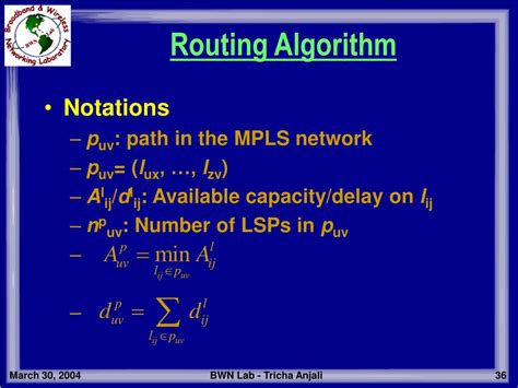 Ppt Diffservmpls Network Design And Management Powerpoint