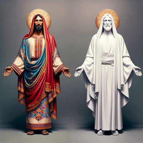 Jesus White Colour