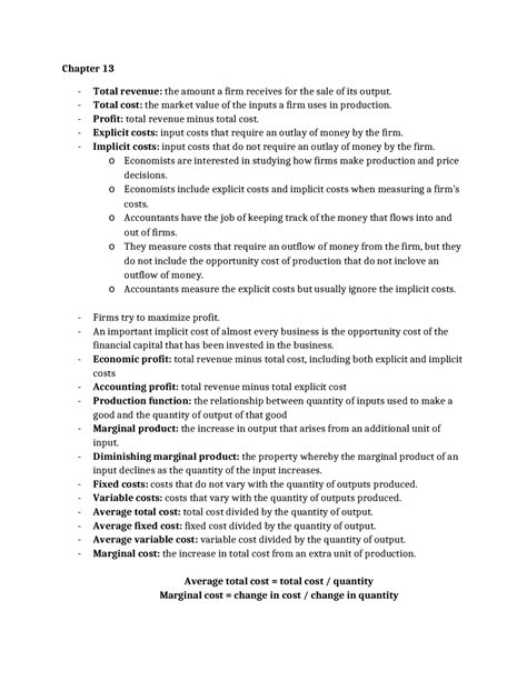 Lecture Notes On Microeconomics Econ Docsity