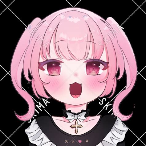SNSアイコン地雷ピンクちゃん SKIMAスキマ