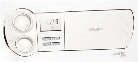F23 Vaillant Fault Code Explained Serviceteam Guide