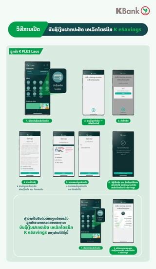 3 K Esavings Account Kpluslaos New Pdf