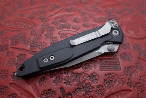 Microtech Socom Elite Manual Folding Knife Apocalyptic Clip Point Combo
