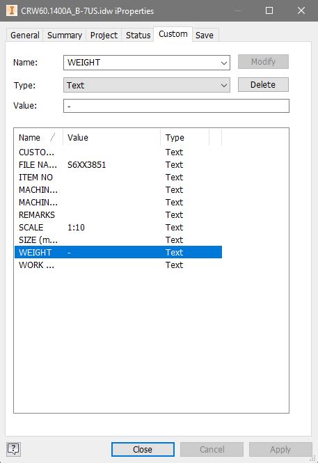 solved small program to update mass iproperty autodesk community