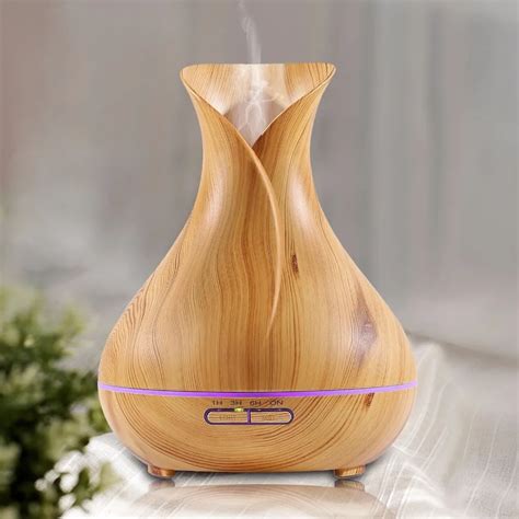 Vase Shape Aroma Diffuser Large Capacity Ultrasonic Cool Mist Air