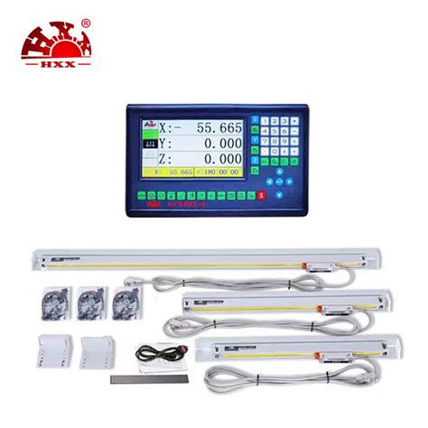 Complete Set Axis LCD Digital Readout Dro With Mm Glass Linear Scale Dro And Digital Scale