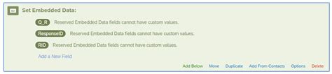 End Of Survey Message Displaying Embedded Field XM Community