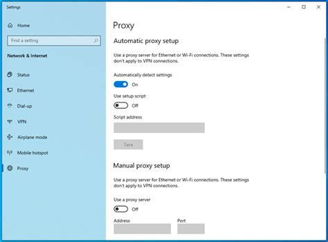 How To Set A Browser Proxy Server In Windows