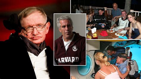 Jeffrey Epstein Name Dropped Stephen Hawking Photos Show Physicist On
