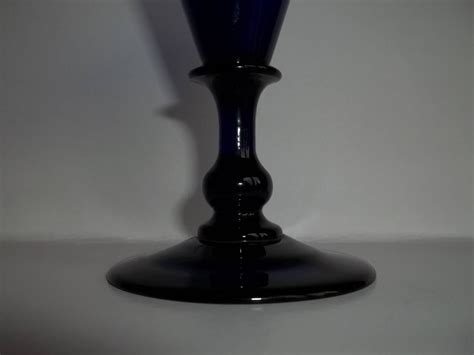 18thc Rare Bristol Blue Wine Glass Circa 1790 At 1stdibs Bristol