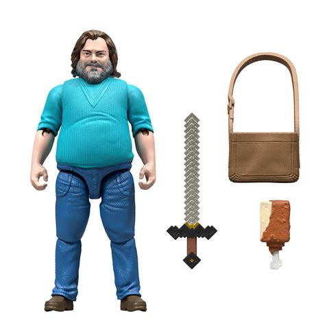Minecraft Steve Action Figure And Accessories 4 Inch Mattel