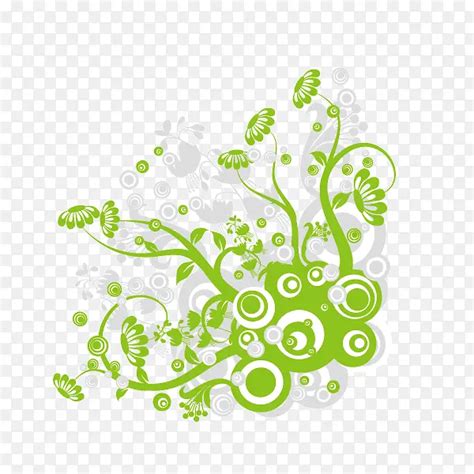 花纹 花卉 绿色 春天 装饰PNG图片素材下载 图片编号10869678 PNG素材网