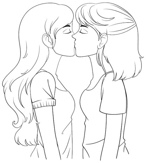 Images De Dessin Couple Lesbienne Téléchargement Gratuit Sur Freepik