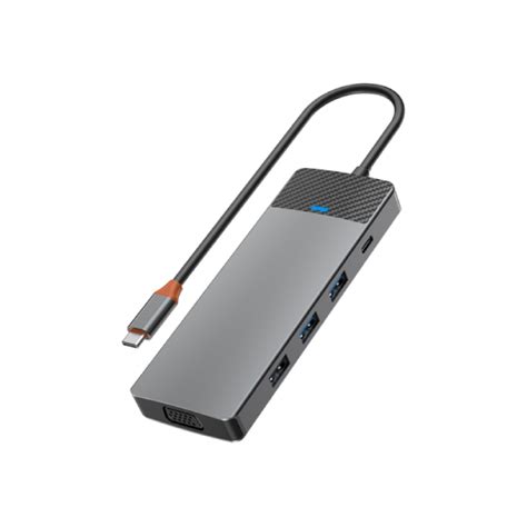 Wiwu Linker A921HV 9 In 1 USB C Hub Grey OTC LK