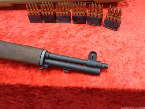 1942 Springfield M1 Garand 308 Winchester Clips Ammo Cmp Case Nice We Trade Curios And Relics At