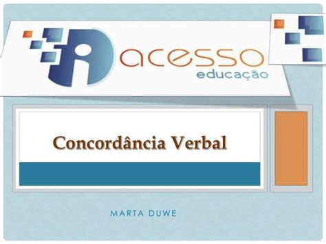 PPT Concordância Verbal PowerPoint Presentation free download ID