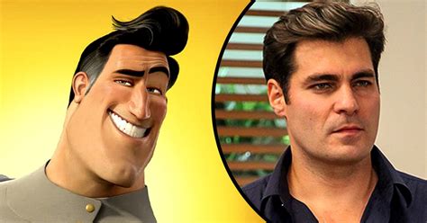 Celebridades que se parecem muito os personagens que dublaram nos cinemas Incrível