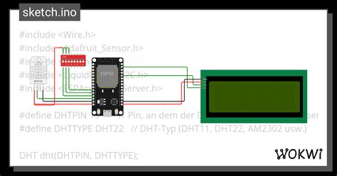 Wetterstation Wokwi ESP32 STM32 Arduino Simulator