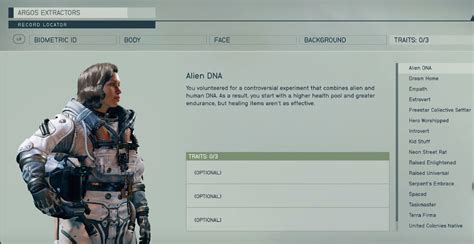 Alien Dna Trait In The Unlisted Bethesda Video R Starfield