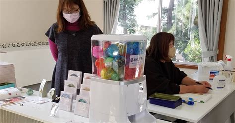出張水引ガチャ 金沢の水引自遊花人 じゆうかじん 石川県金沢市