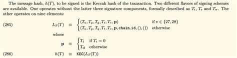 Signature In Ethereum Are All A Transaction Fields Signed Ethereum